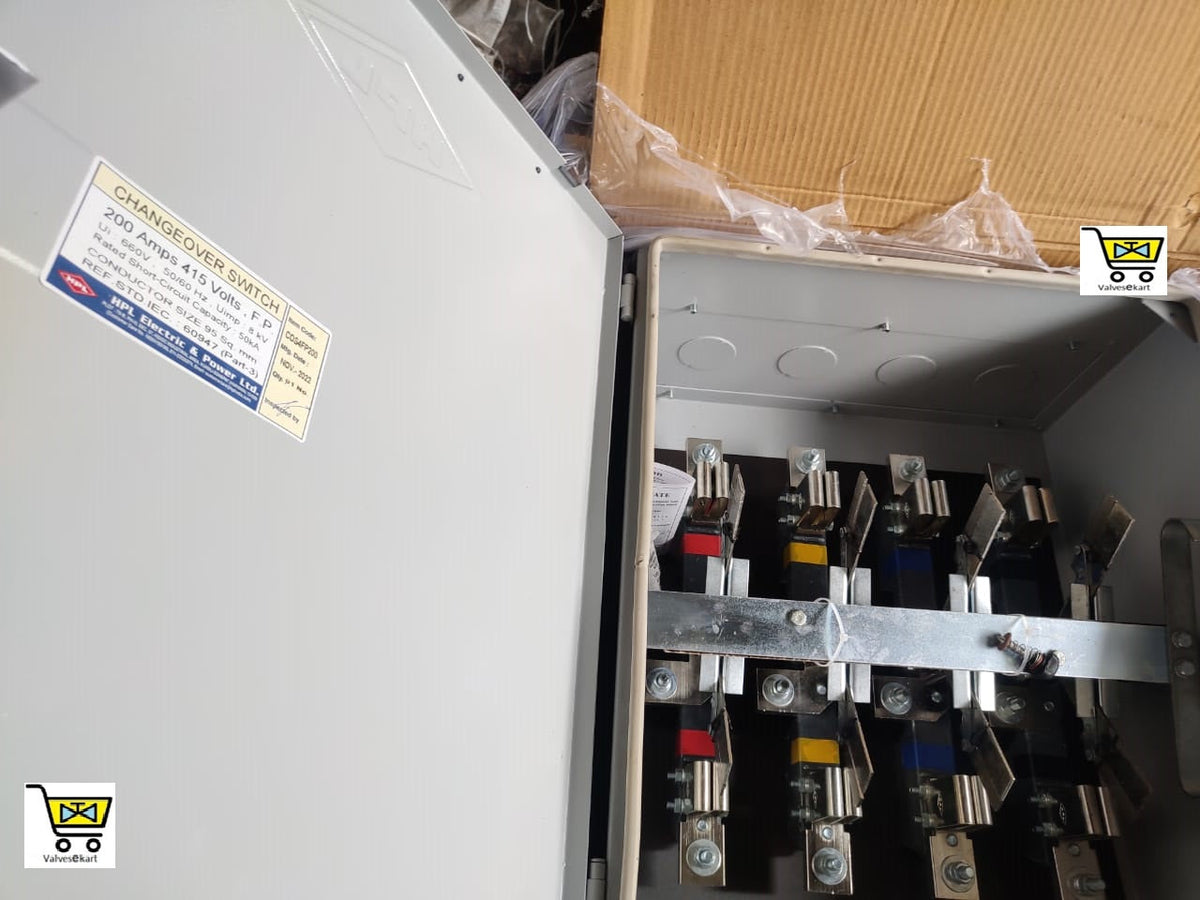 HPL 100 amp Changeover Switch- 100A -4 Pole-415V-COS4FP100-Off Load ...