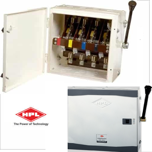 HPL 100 amp Changeover Switch- 100A -4 Pole-415V-COS4FP100-Off Load ...